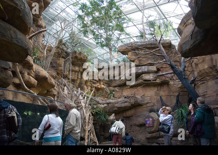 Visitors explore Animal Planet Australia exhibit National Aquarium ...