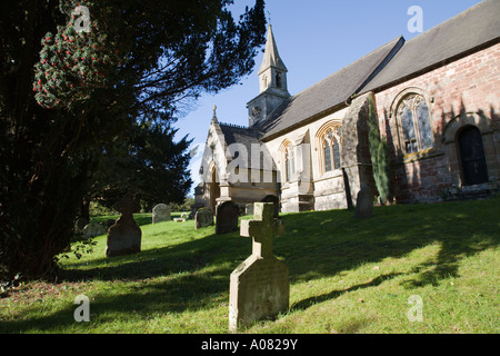 St Calixtus Parish Church in Astley Abbots near Bridgnorth in the ...