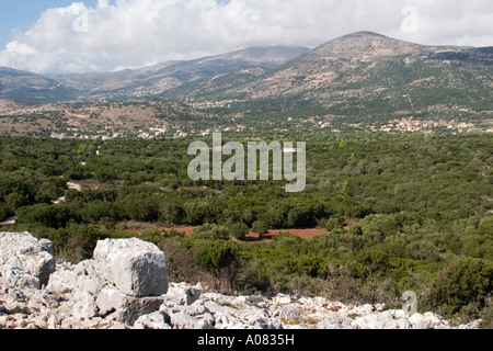 The Cyclopean Walls at Krani Kefalonia September 2006 Stock Photo - Alamy