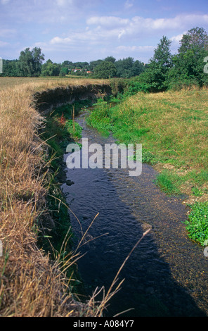 Erosion and deposition with river cliff and slip-off slope on meander ...