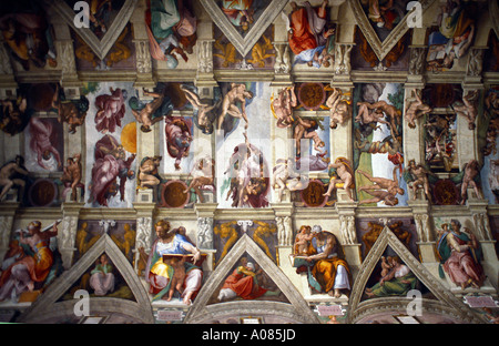 Michelangelo, The Creation of Adam, Sistine Chapel, Renaissance ...