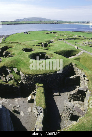 dh Wheelhouse JARLSHOF SHETLAND Jarlshof iron age village settlement ...