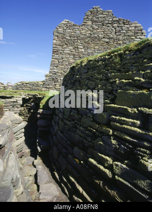 dh Wheelhouse JARLSHOF SHETLAND Jarlshof iron age village settlement ...