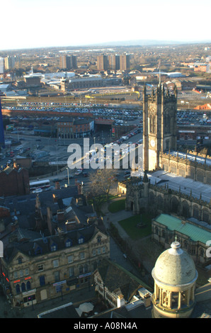 View From Manchester Big Wheel Stock Photo - Alamy