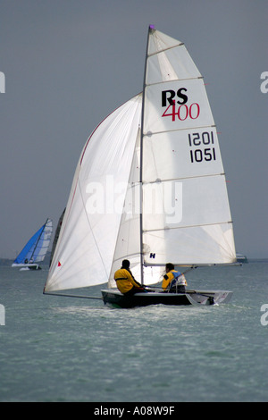 RS400 Sailing Boat Stock Photo - Alamy