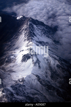 Snow Covered Peaks of the Andes, Peru, South America Stock Photo - Alamy