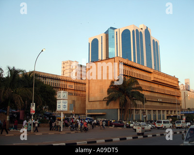 Kampala Road with Workers’ House in the background, Kampala, Uganda ...
