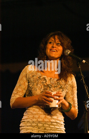 SASHA DOBSON VOCALS of the SASHA DOBSON BAND performs at THE MONTEREY ...