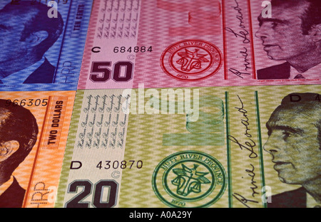 Dollar and cent notes - currency of Principality of Hutt River, a self ...