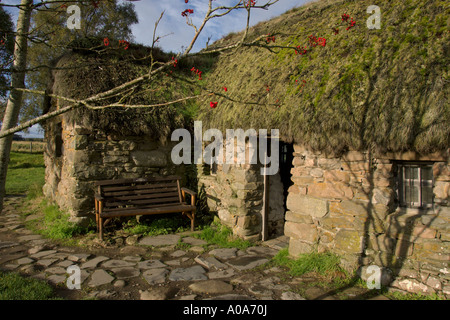 Historic Old Leanach Farmhouse on Culloden Battlefield used by Bonnie ...