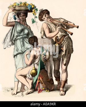 Female clothing in ancient Greece Stock Photo - Alamy