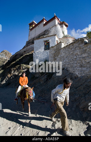 The Yumbulagang Palace in the Tibet Autonomous region of China Stock ...
