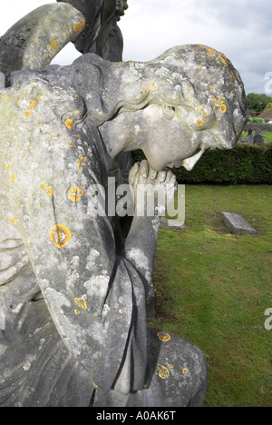 two angels praying Stock Photo - Alamy