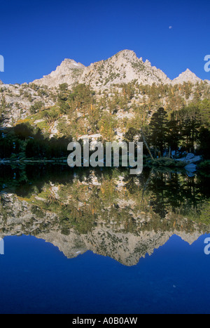 Matlock Lake near Kearsarge Pass in the John Muir Wilderness, Inyo ...