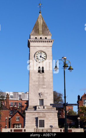 The War Memorial or Monument, Leek, Staffordshire, England, UK Stock ...