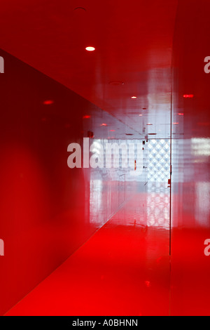 An interior wall of Seattle Central Library the flagship library of The ...