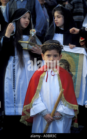 The Good Friday procession Ciminna Sicily Italy Stock Photo - Alamy