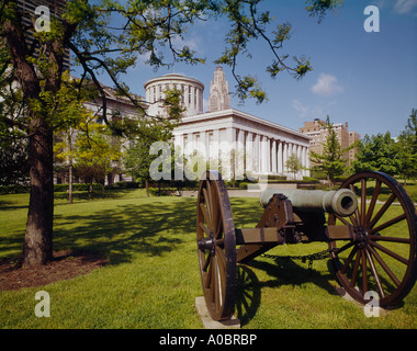 The Ohio State Capitol, located in Columbus, serves as the home of the ...