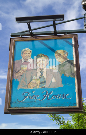 Painted pub sign Winster Village "Peak District" National Park ...