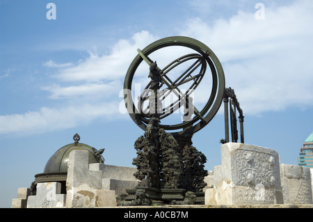 The armillary sphere at The Ancient Observatory Beijing China Stock ...