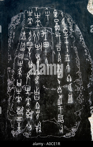 Inscribed Oracle Bone From the Shang Dynasty in Yinxu, anyang city ...