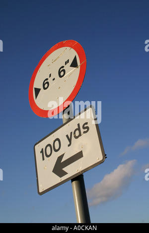 Maximum Width Warning Sign near Marlow Berkshire United kingdom Stock ...