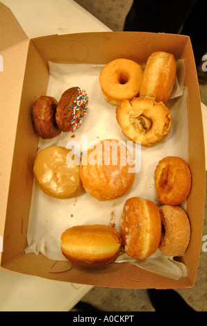 Empty Doughnut Box Stock Photo: 104788062 - Alamy