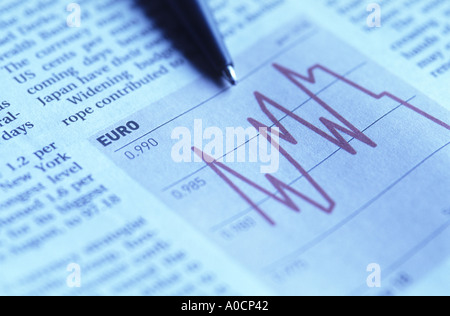 newspaper stock graphics business Stock Photo - Alamy