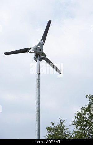 small windmill that generates electricity Stock Photo - Alamy