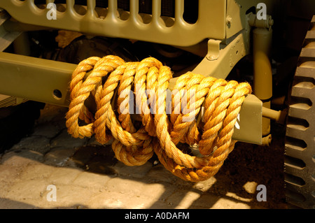 US military Willys MB Jeep headlights and front grille Stock Photo - Alamy
