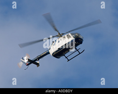 Dutch police politie helicopter flying airborne Stock Photo - Alamy