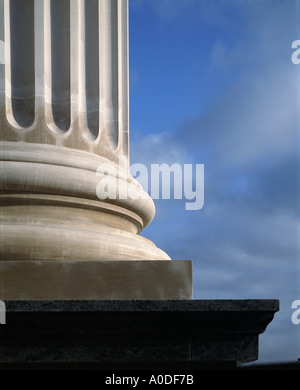 Fluted Column Base Stock Photo - Alamy