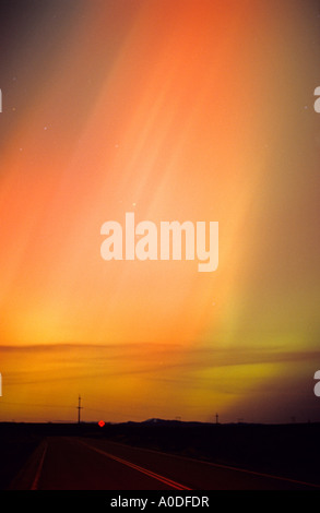 Aurora Borealis, or Northern Lights, near Yellowknife, NWT, Canada ...