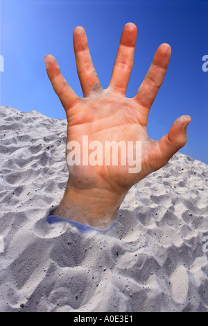 hand grasping sand Stock Photo - Alamy