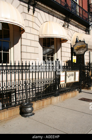 Exterior view of Cheers bar Boston Bull and Finch pub beacon hill ...