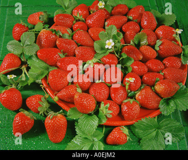 Strawberries are high in fiber, vitamin C, antioxidants, potassium ...