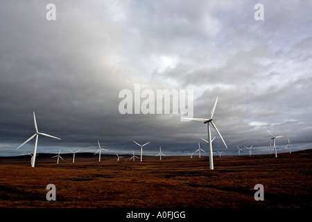 Wind turbines at Farr Wind Farm near Inverness, Scotland Stock Photo ...