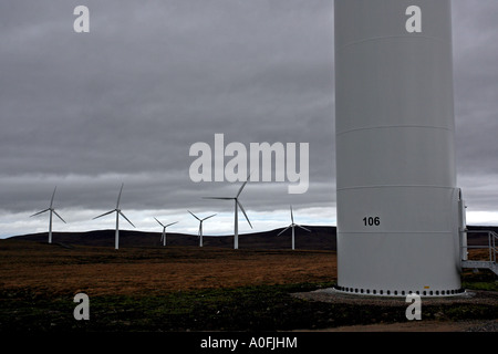 Wind turbines at Farr Wind Farm near Inverness, Scotland Stock Photo ...
