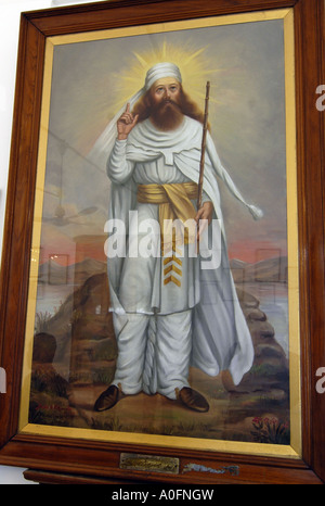 Portrait of the Zoroastrian prophet Zarathustra Zoroaster, also Stock ...