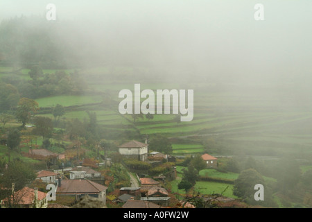 Aerial view of a traditional portuguese village Stock Photo - Alamy