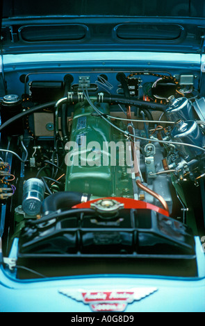 Austin Healey engine bay Stock Photo - Alamy