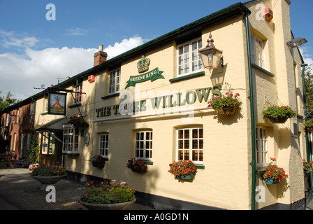 The Three Willows pub Birchanger Hertfordshire Stock Photo - Alamy