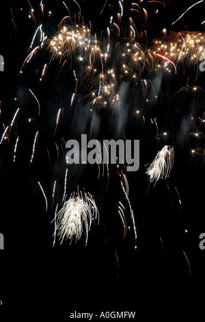 Fireworks Light Show Sparkles Stock Photo - Alamy