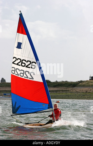 Topper sail number 22626 Stock Photo - Alamy