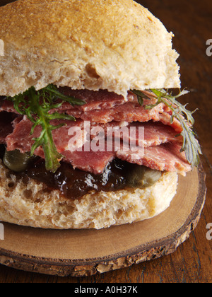 Corned beef roll Stock Photo - Alamy