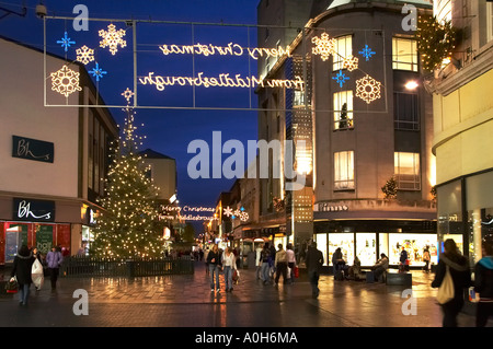Middlesbrough Town Centre Binns Corner Tees Valley England Stock Photo ...