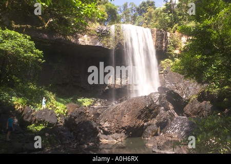Lush Zillie Falls Stock Photo - Alamy