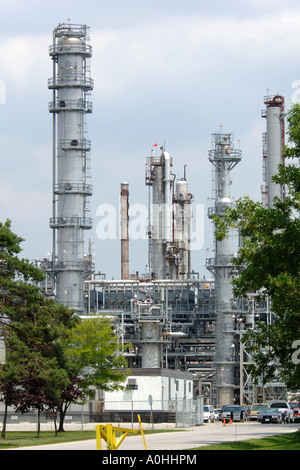 Oil refinery in Sarnia Canada Stock Photo - Alamy