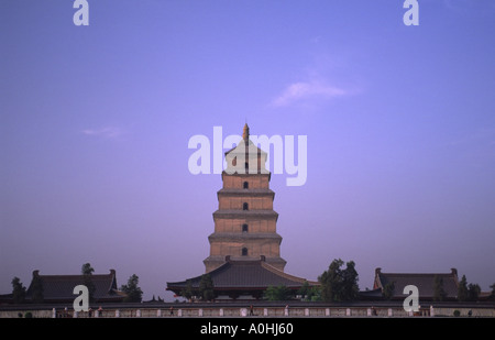 Wild Goose Pagoda, Xian, China Stock Photo - Alamy