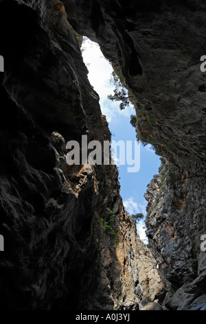 Sarakina- gorge near Mythi, Crete, Greece Stock Photo - Alamy